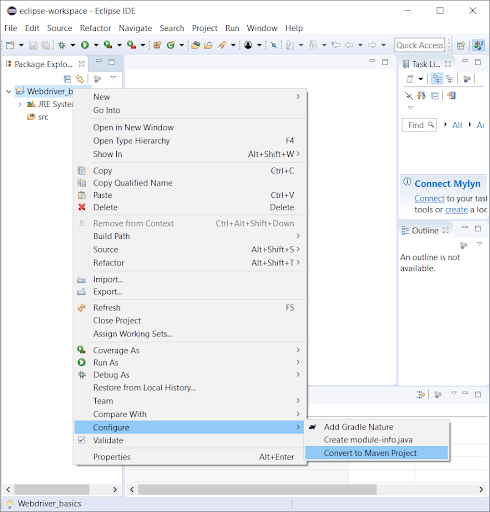How To Configure Webdriver Selenium For Java In Eclipse On Windows 7247